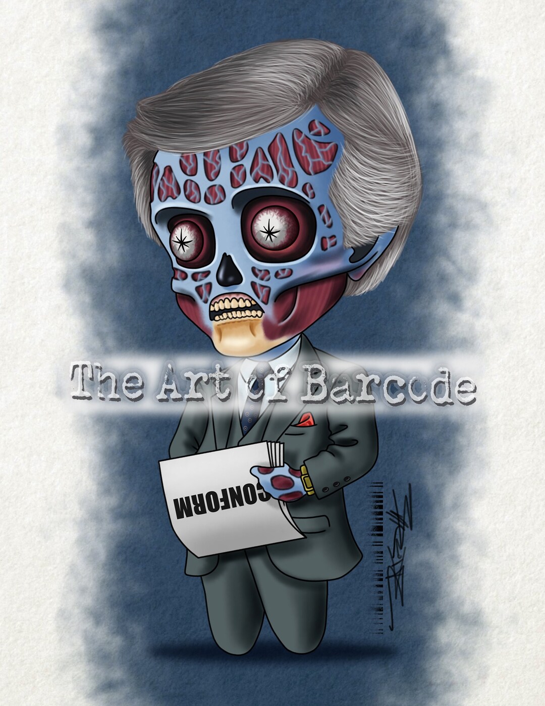 They Live Alien Color / Monochrome / Obey / Conform / John Carpenter ...