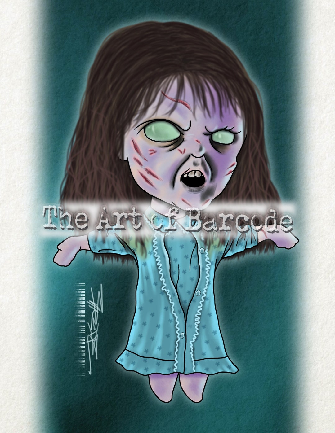 The Exorcist & Exorcist 3 Possessed Regan / Pazuzu / Captain Howdy ...