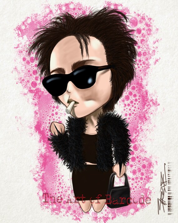 Fight Club Marla Singer / Helena Bonham Carter - Etsy