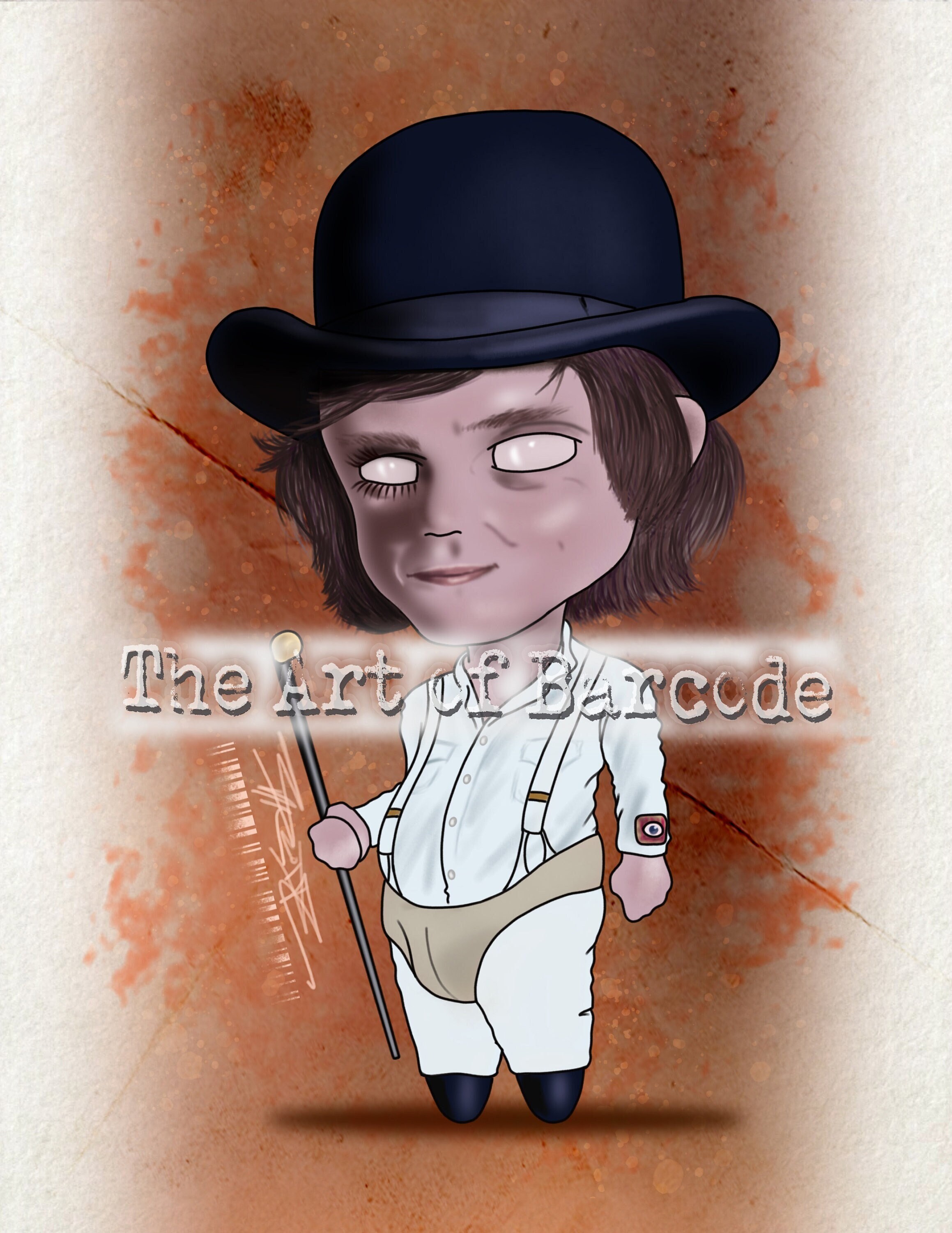 A Clockwork Orange Drawing