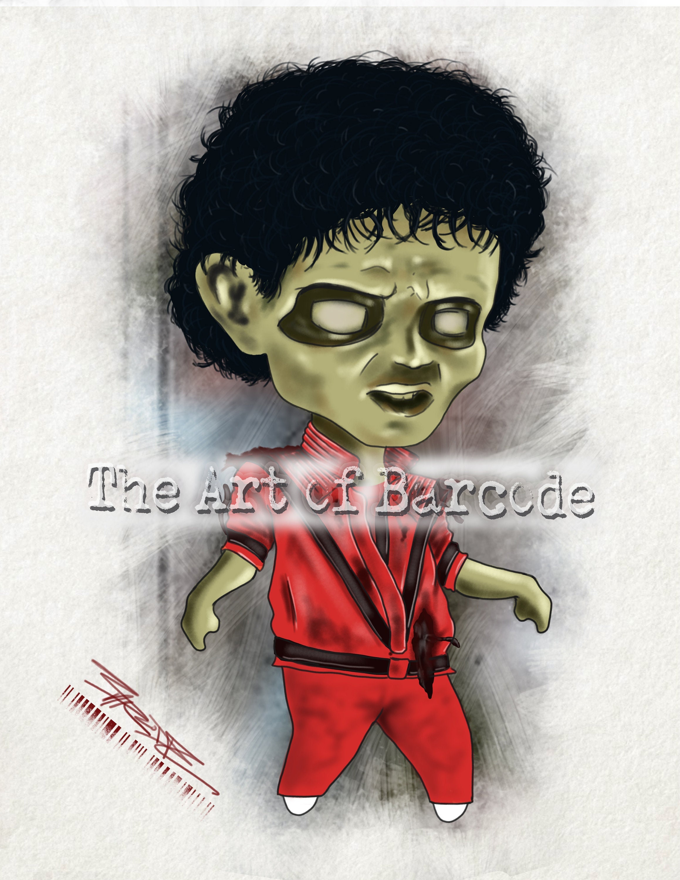 Michael Jackson Thriller Drawings