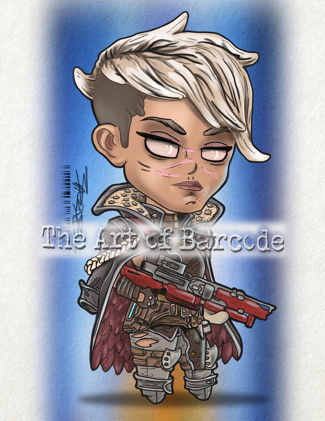 Borderlands Tyreen Calypso ART PRINT - Etsy