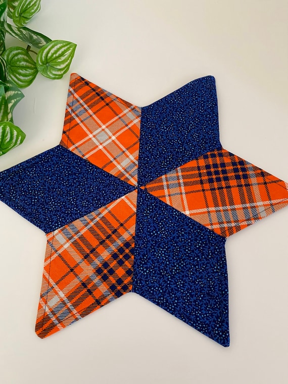 Quilted Table Topper Candle Mat Vase Mat Reversible Mat - Etsy