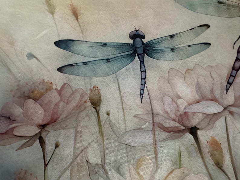 Decoupage, Rice, Paper, Dragonflies - Etsy