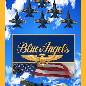 Blue Angel / Iconic Pensacola Beach Sign - TUMBLER - Etsy