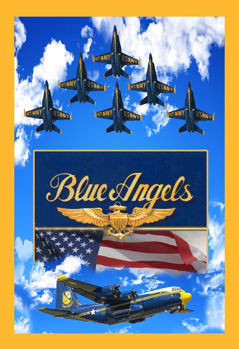 Blue Angel / Iconic Pensacola Beach Sign - TUMBLER - Etsy