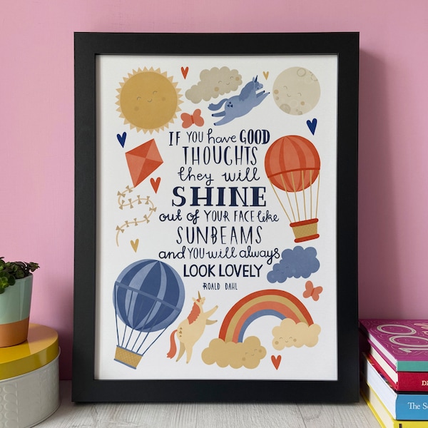 Roald Dahl Quote - Etsy UK