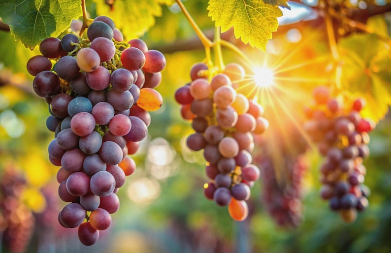 Grape Plants - 13 Varieties Seedless Table Grapes - Potted Starter Plants- Propagated in a ...