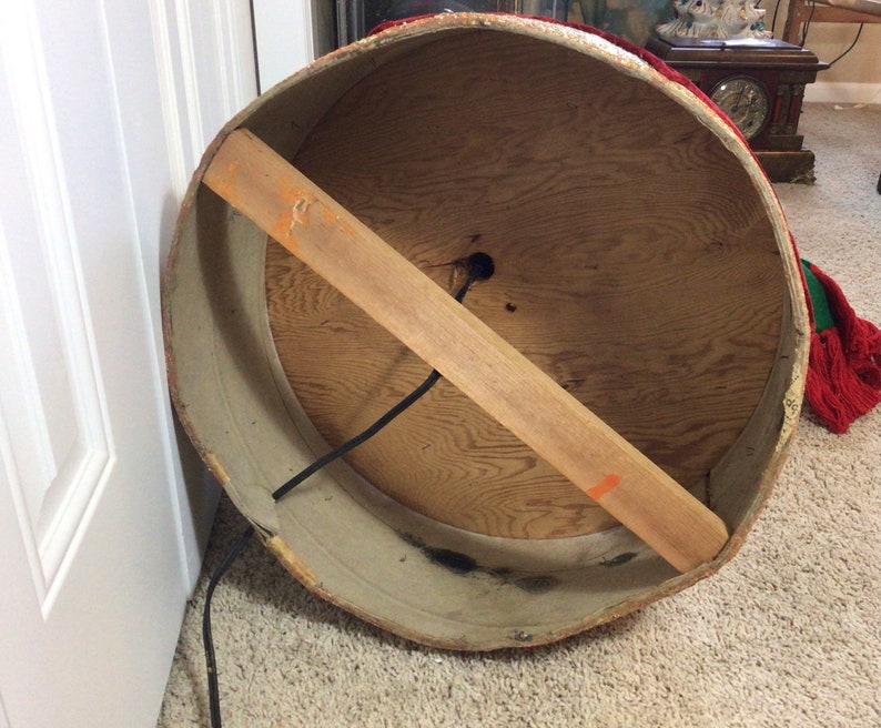 Vintage Christmas Mechanical Automaton Animatronic Store Front Dancing ...