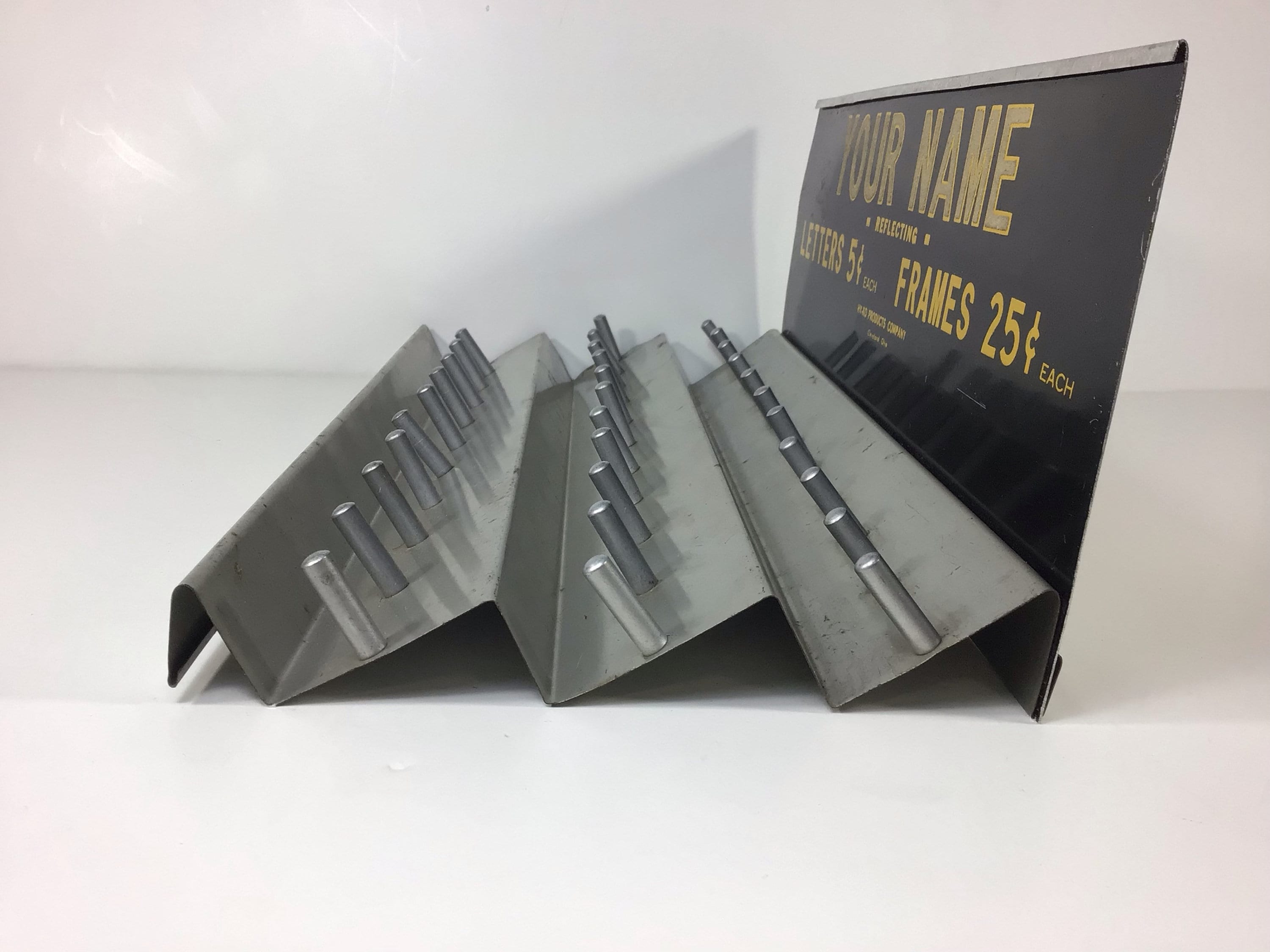 Vintage Advertising Reflective Hy-ko Products Store Countertop Display ...