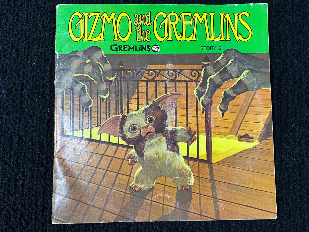 Vintage Original 1984 Gremlins Book and Record. Story 2 Gizmo and the ...