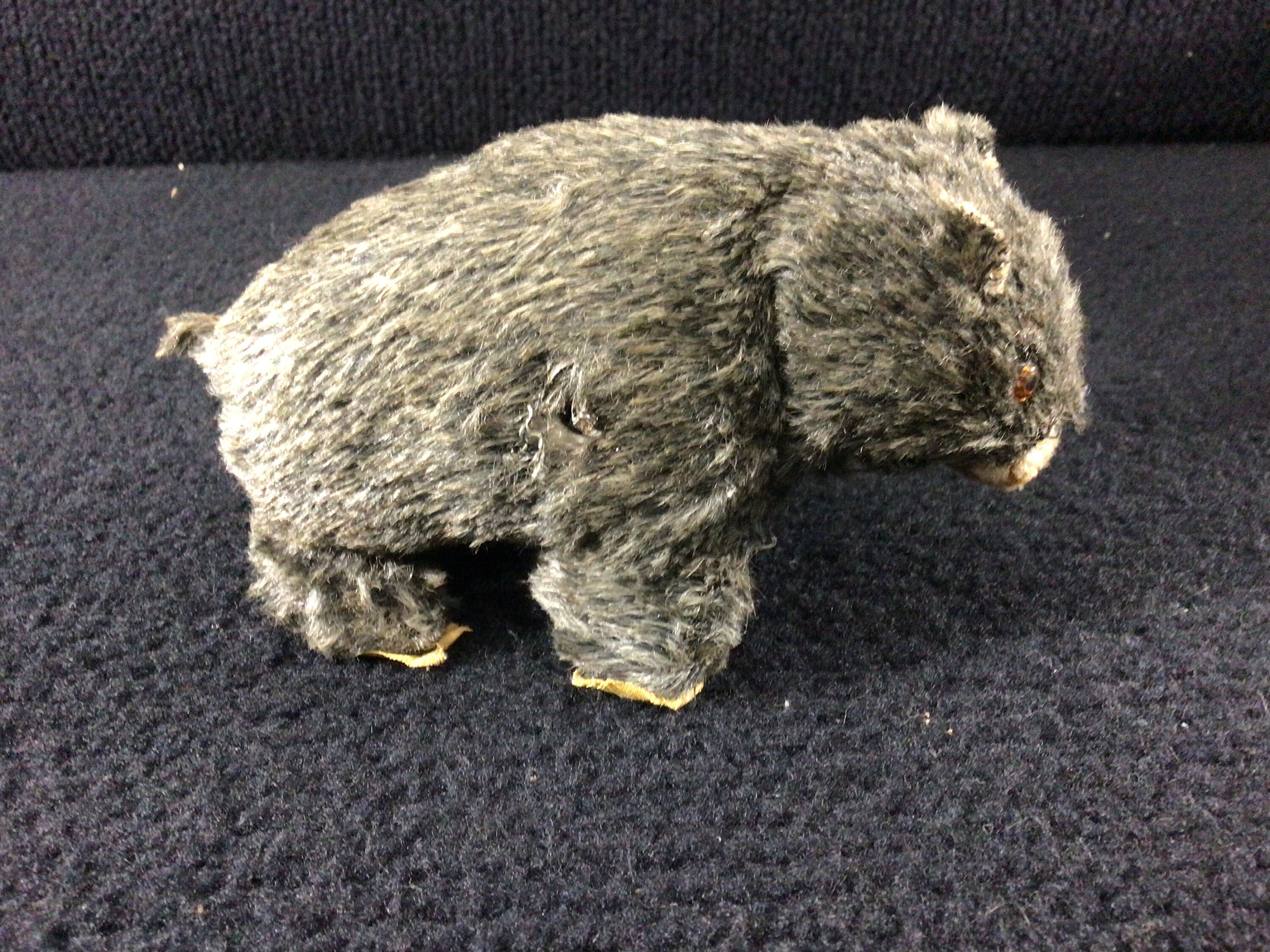 Vintage Key Wind-up Fuzzy Bear Toy Mechanical. Modern Toys Japan. - Etsy