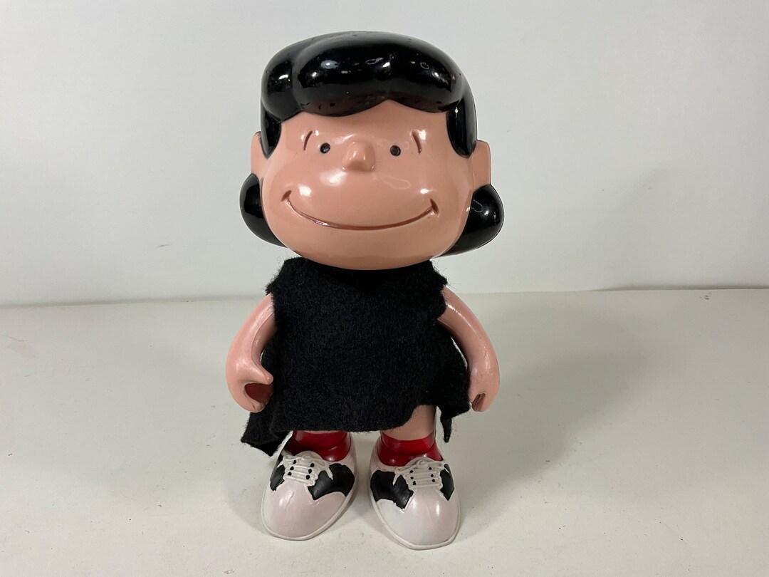 Vintage Peanuts Lucy Figure. 1950's-60's - Etsy