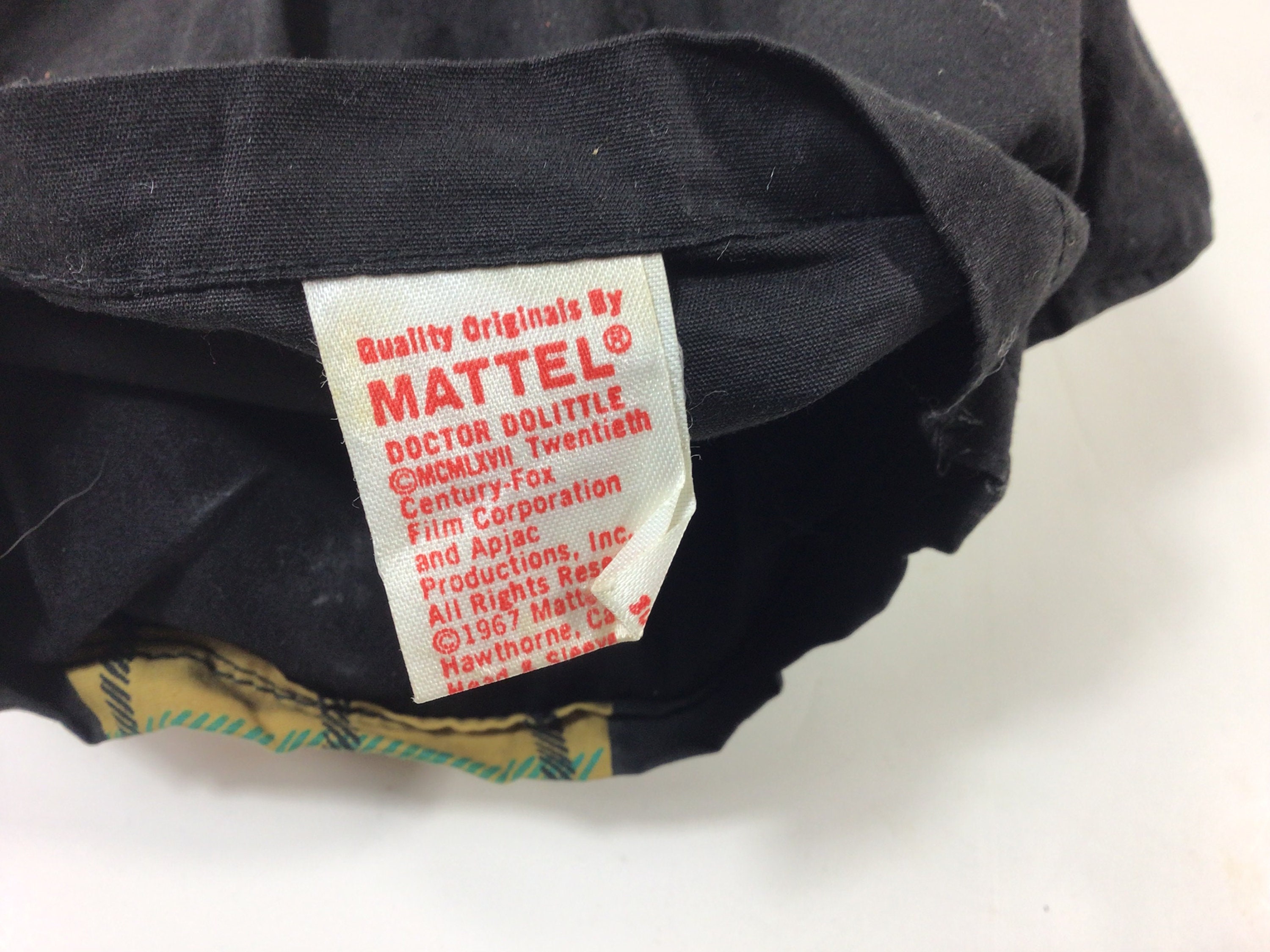 Vintage 1967 Mattel Dr. Dolittle Pull String Talk Box Hand Puppet. - Etsy