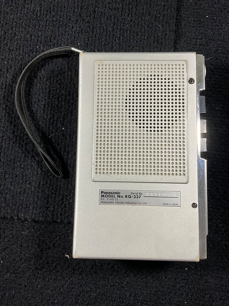 Vintage Panasonic Tape Recorder Player Model No. RQ-337 - Etsy