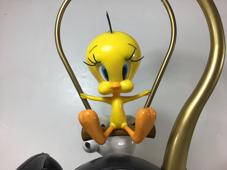 Vintage Looney Tunes Tweety Bird Animated Talking Alarm Clock Radio ...