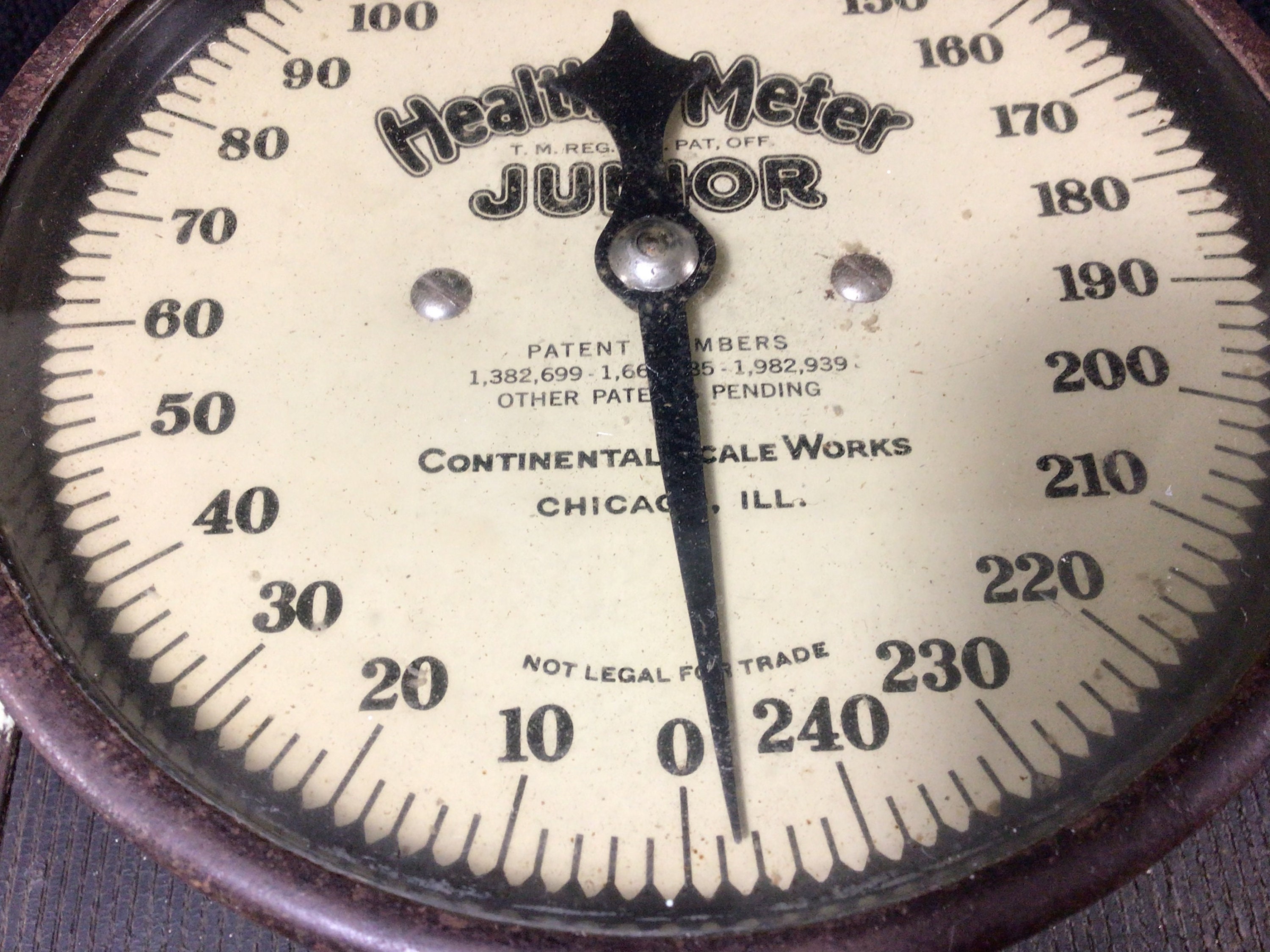 Vintage Heath O' Meter Junior Scale. Continental Scale Works. - Etsy