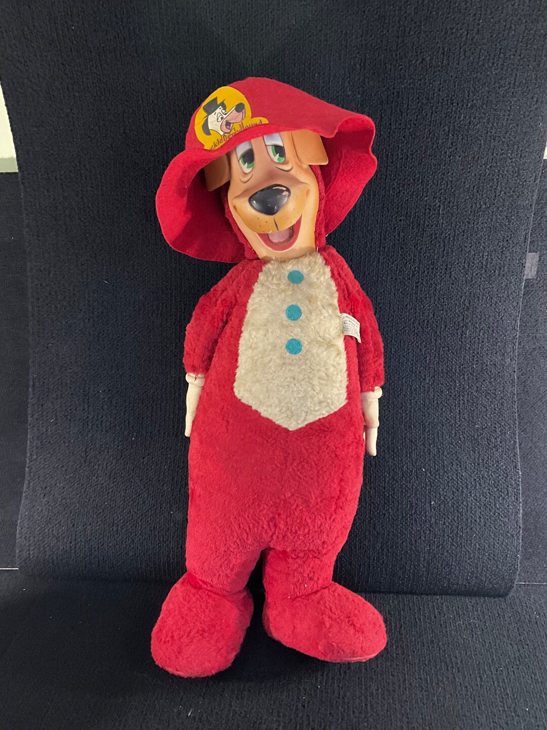 Vintage 1959 Knickerbocker Huckleberry Hound Doll and Hat. Hanna ...