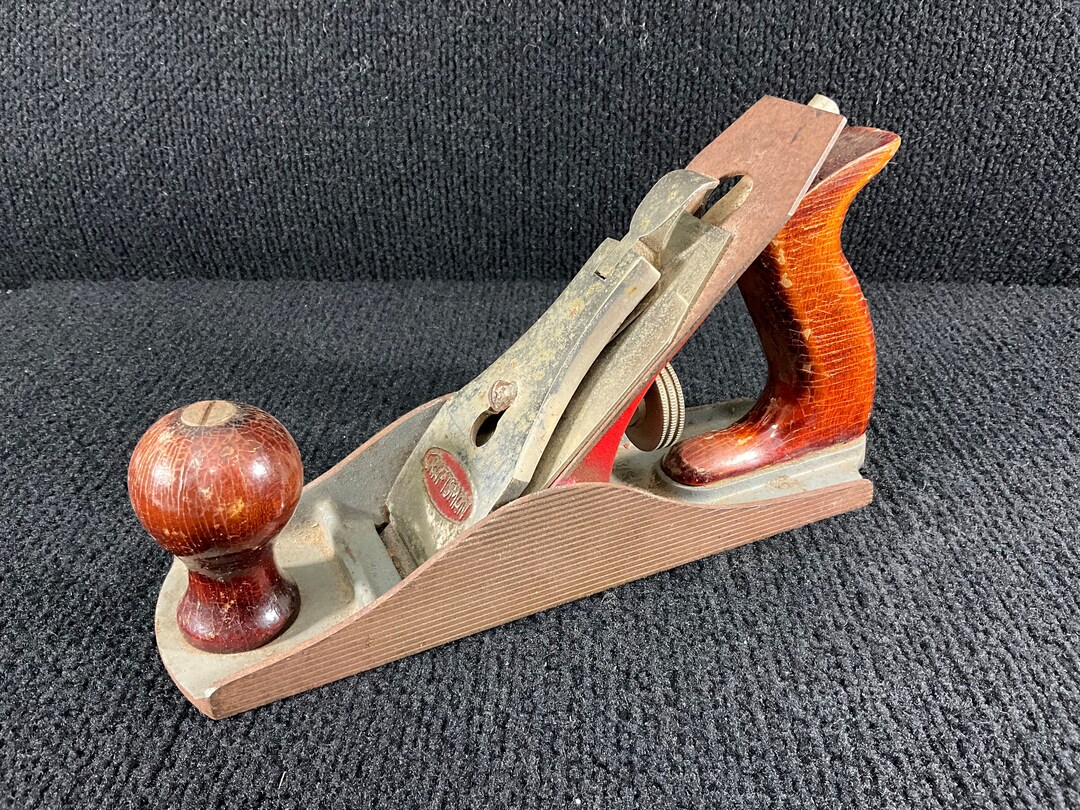 Vintage Craftsman 9 1/2" Hand Wood Plane Carpentry Woodworking. - Etsy