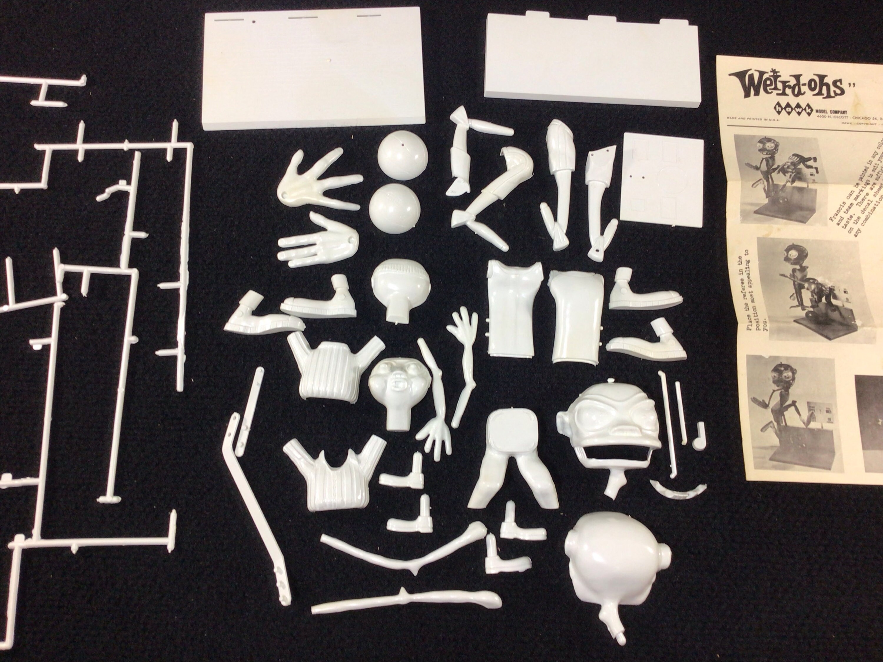 Vintage Original © 1963 Hawk Model Co. Weird-ohs - Etsy