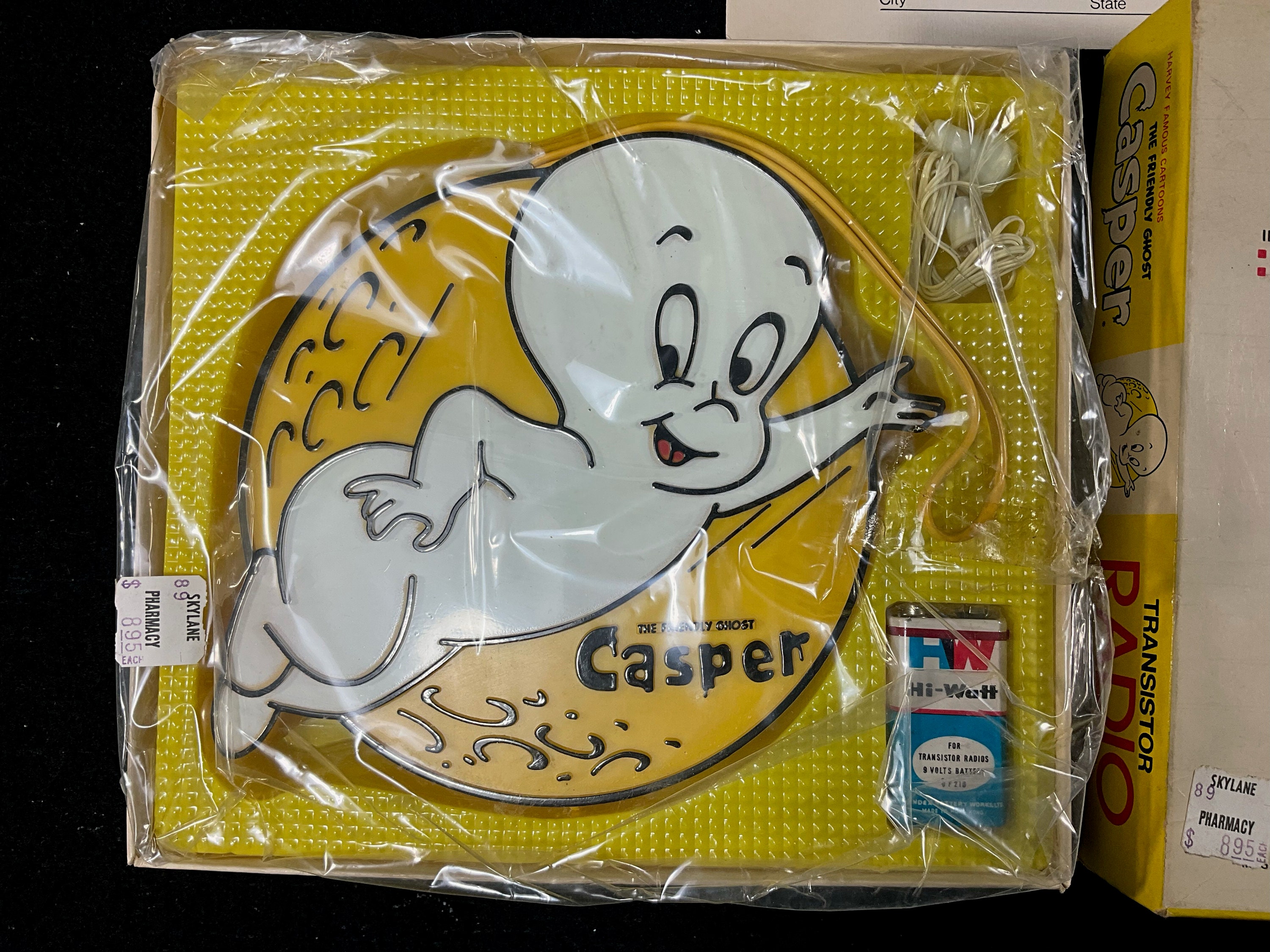 Rare Vintage All Original 1972 Casper the Friendly Ghost Novelty Radio ...