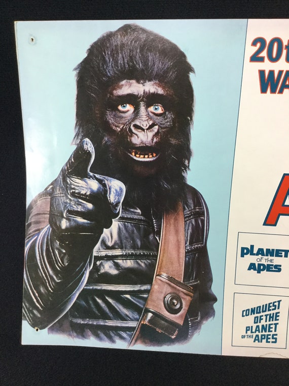 Rare Vintage Original Go Ape Planet of the Apes 1974 | Etsy