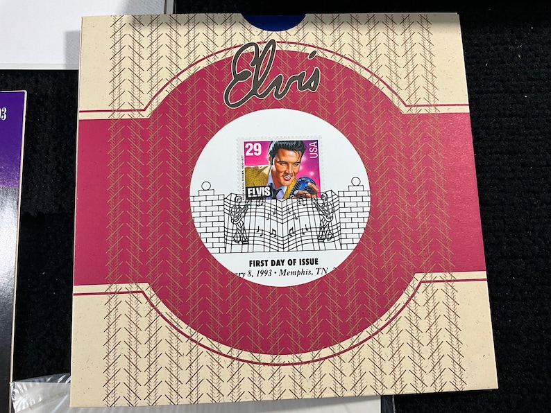 1993 Original Issue Elvis Presley Postal Stamp Collection Commemorative ...