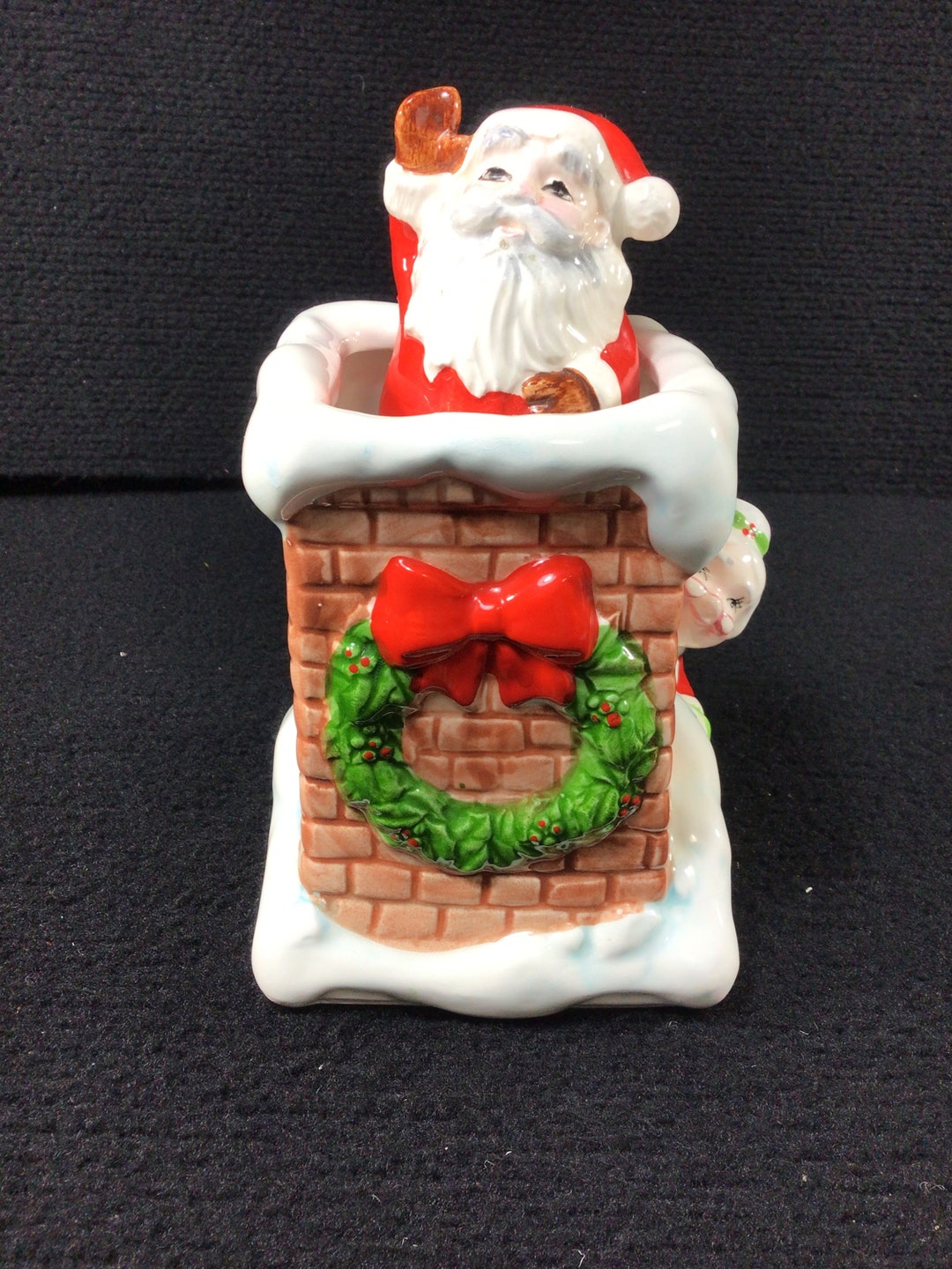 Vintage 1983 Ebelling + Reuss Wind-up Music Motion Santa Claus. Be ...