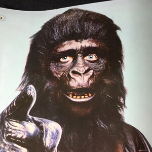 Rare Vintage Original Go Ape Planet of the Apes 1974 Half-sheet ...
