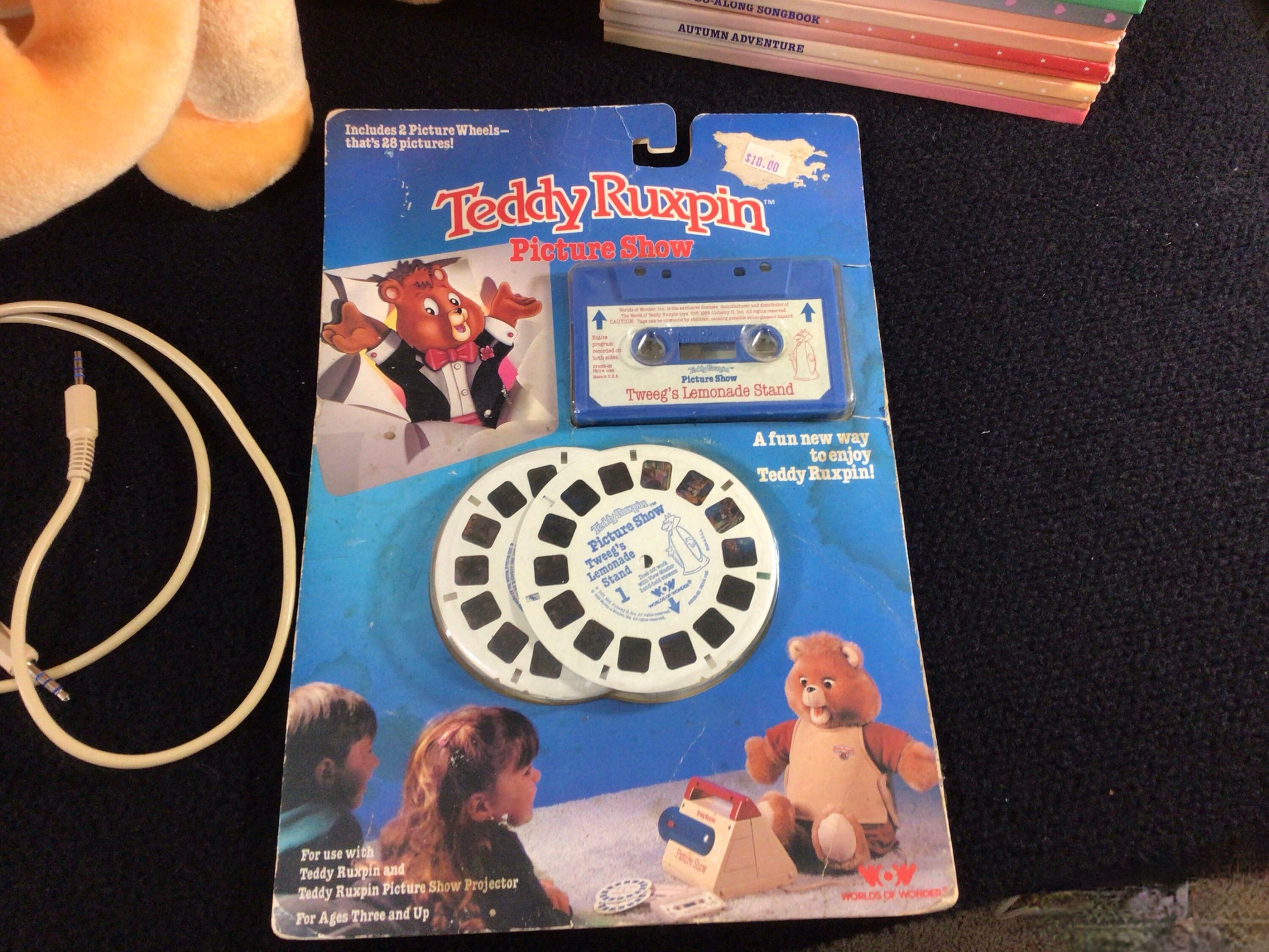 Vintage Teddy Ruxpin & Grubby Lot. Books Tapes Cords Outfits. 1984-85 ...