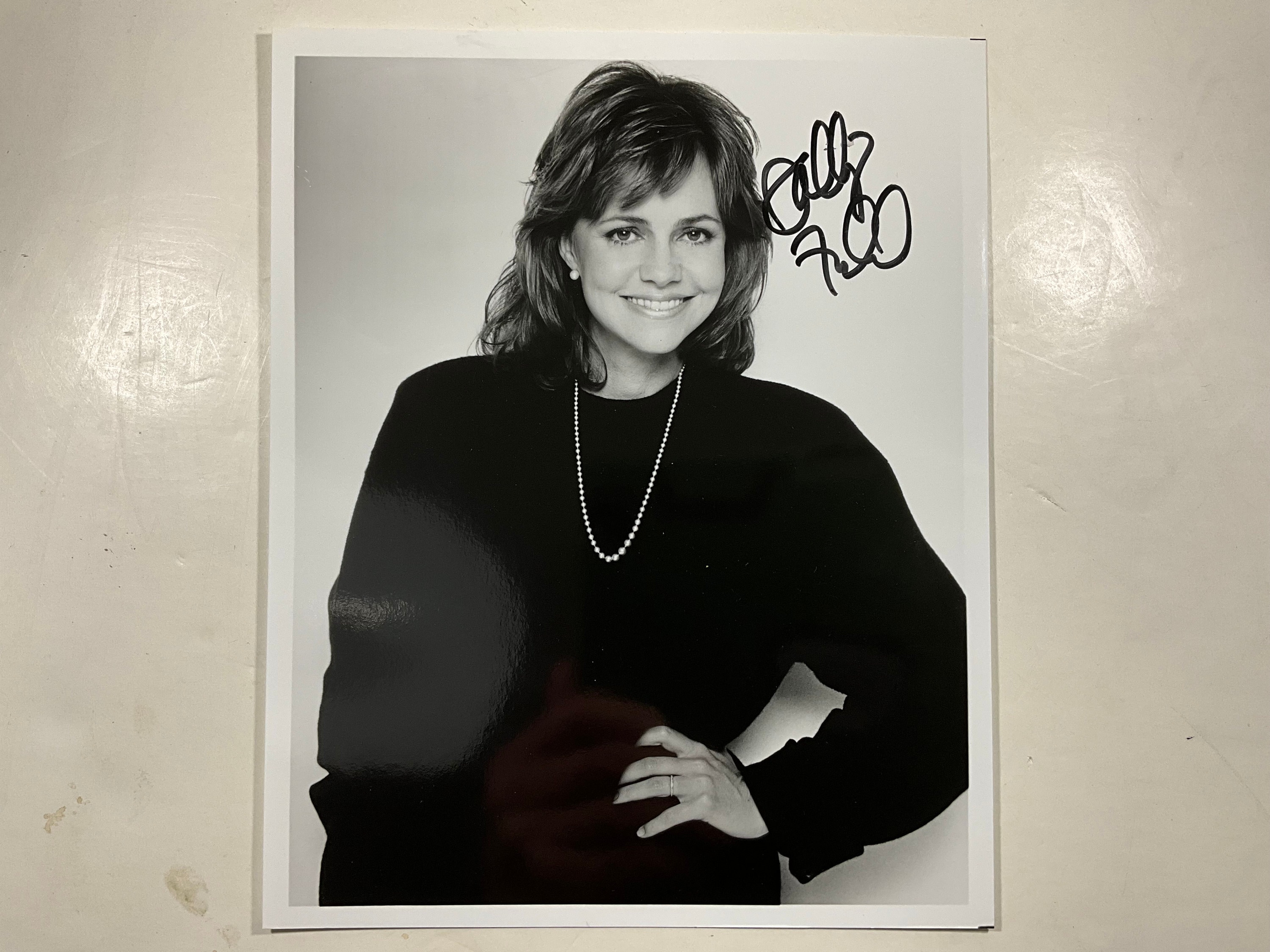 Vintage Sally Field Autographed B&W 8" X 10" Photo - Etsy