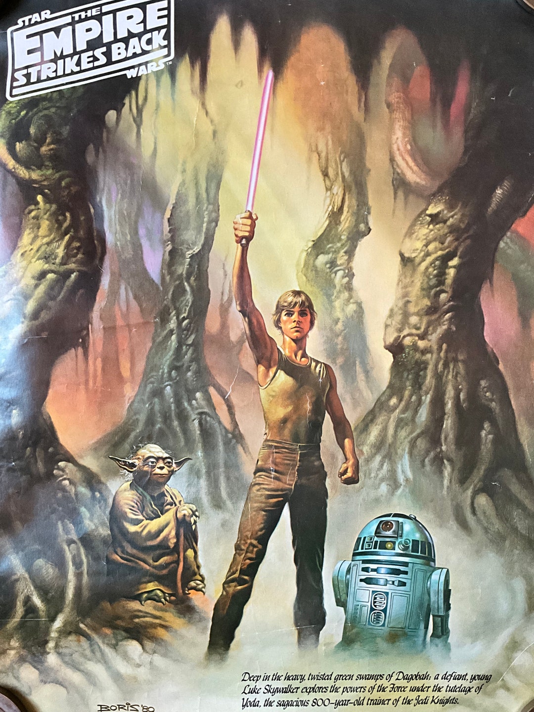 Vintage Original 1980 Star Wars Coke Coca-cola Promo Poster. 1 of 3 ...