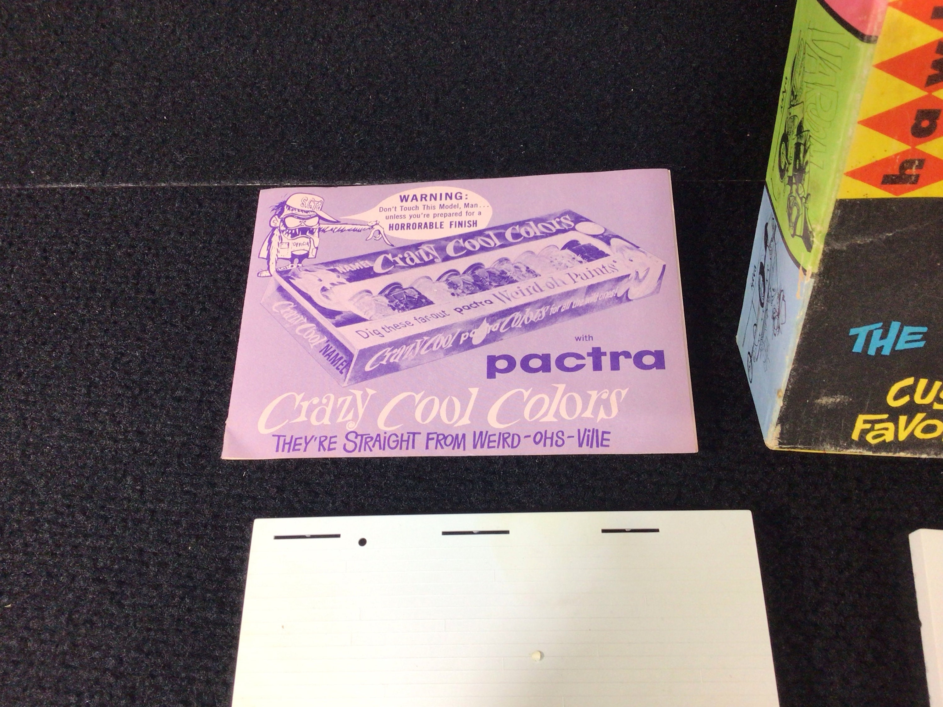 Vintage Original © 1963 Hawk Model Co. Weird-ohs - Etsy