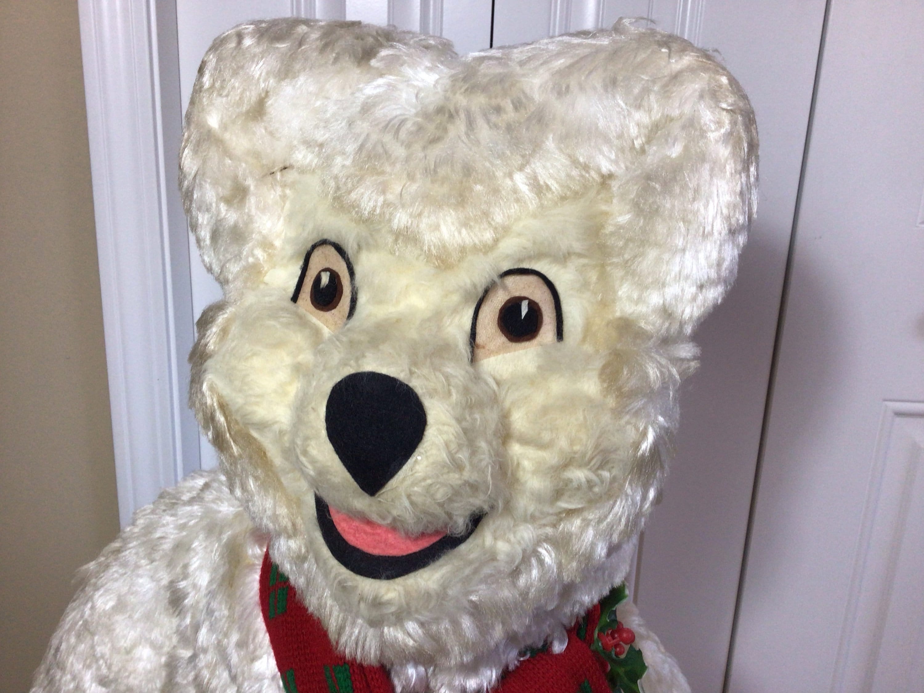 Vintage Christmas Mechanical Automaton Animatronic Store Front Dancing ...