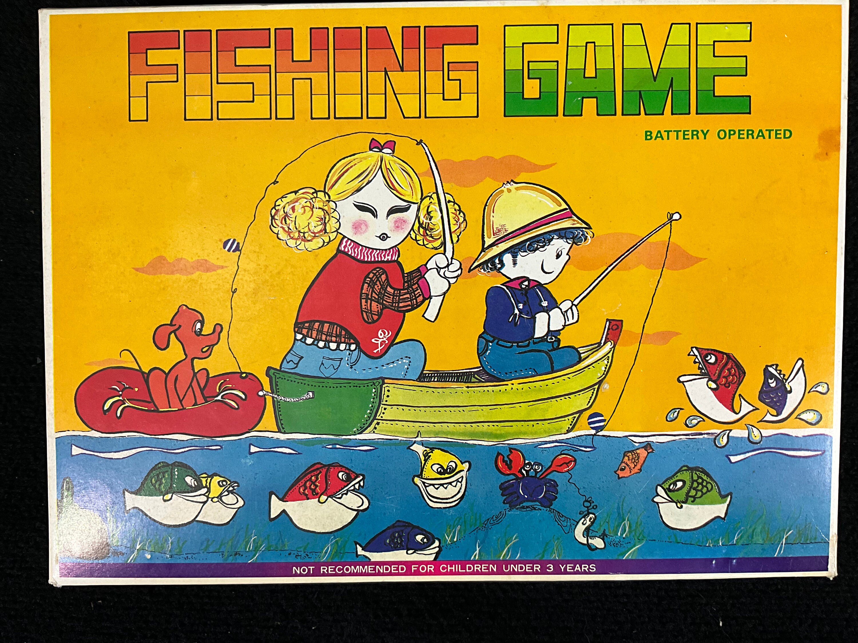 Vintage 1970's-80's Battery Operated Fishing Game. Works. - Etsy