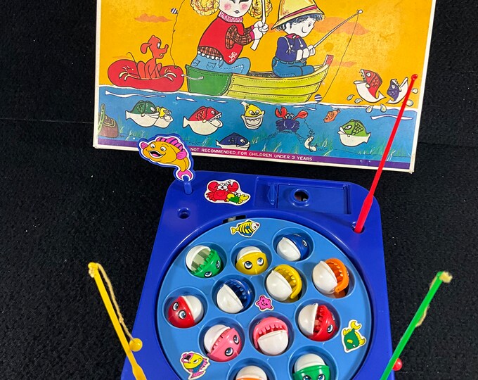 Vintage 1970's-80's Battery Operated Fishing Game. Works. - Etsy