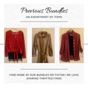 Classic Curator Style Bundle: Personalized Vintage Clothing Bundle - Etsy