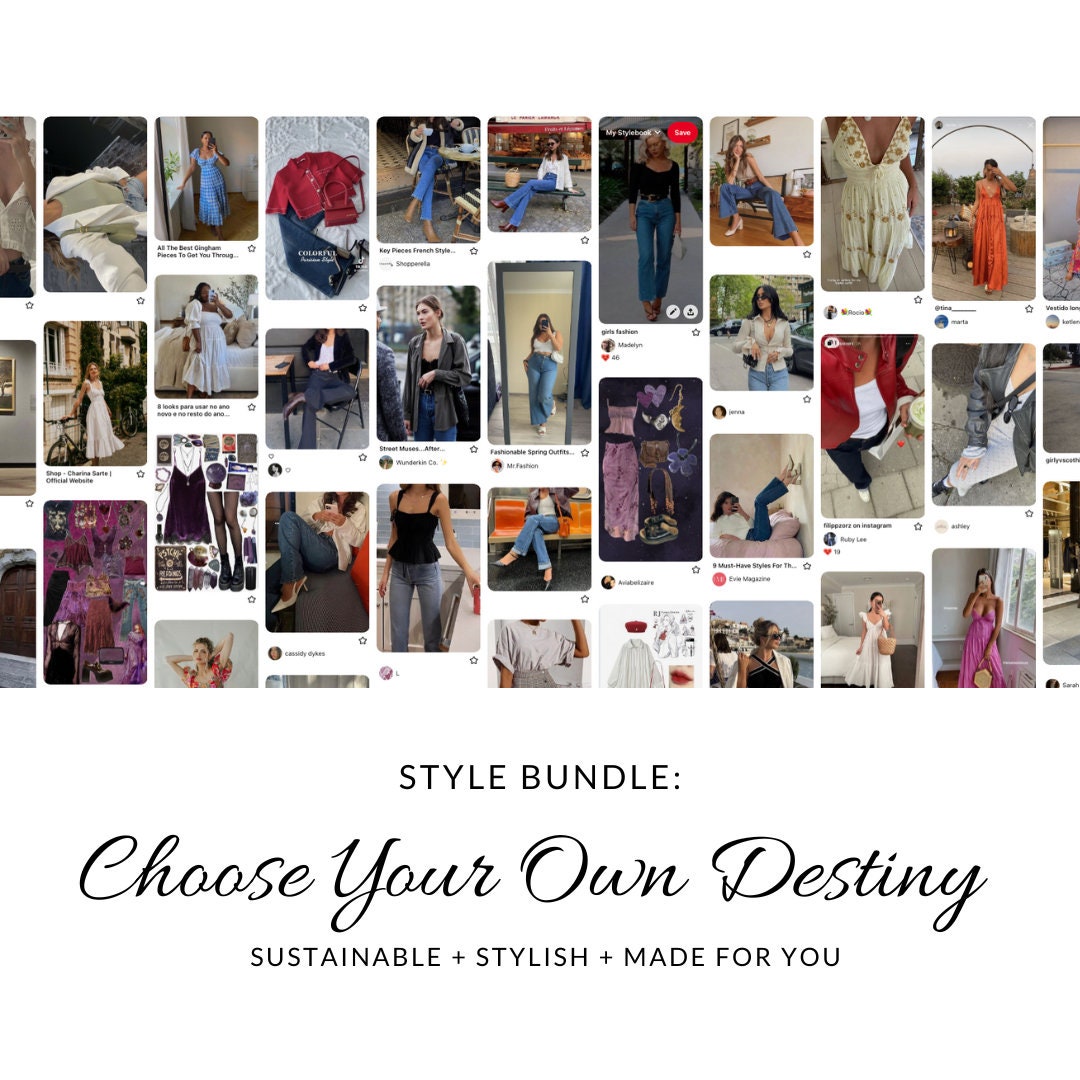 Choose Your Destiny Custom Bundle 3-10 Clothing Pieces, Inpso, and Personalization Personalized ...