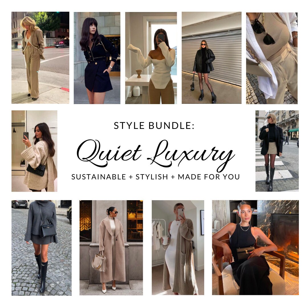 Quiet Luxury | Custom Style Bundle | 3-10 Clothing Pieces, Inpso, and Personalization ...