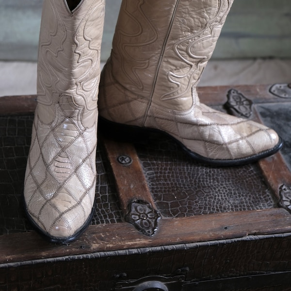 Patchwork Boots - Etsy