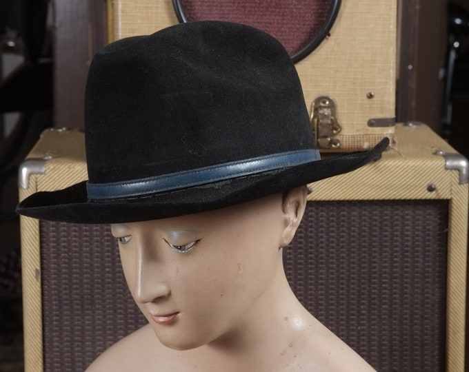 Stetson Open Road Style Hat -black Distressed - 4X Beaver Fur Felt ...