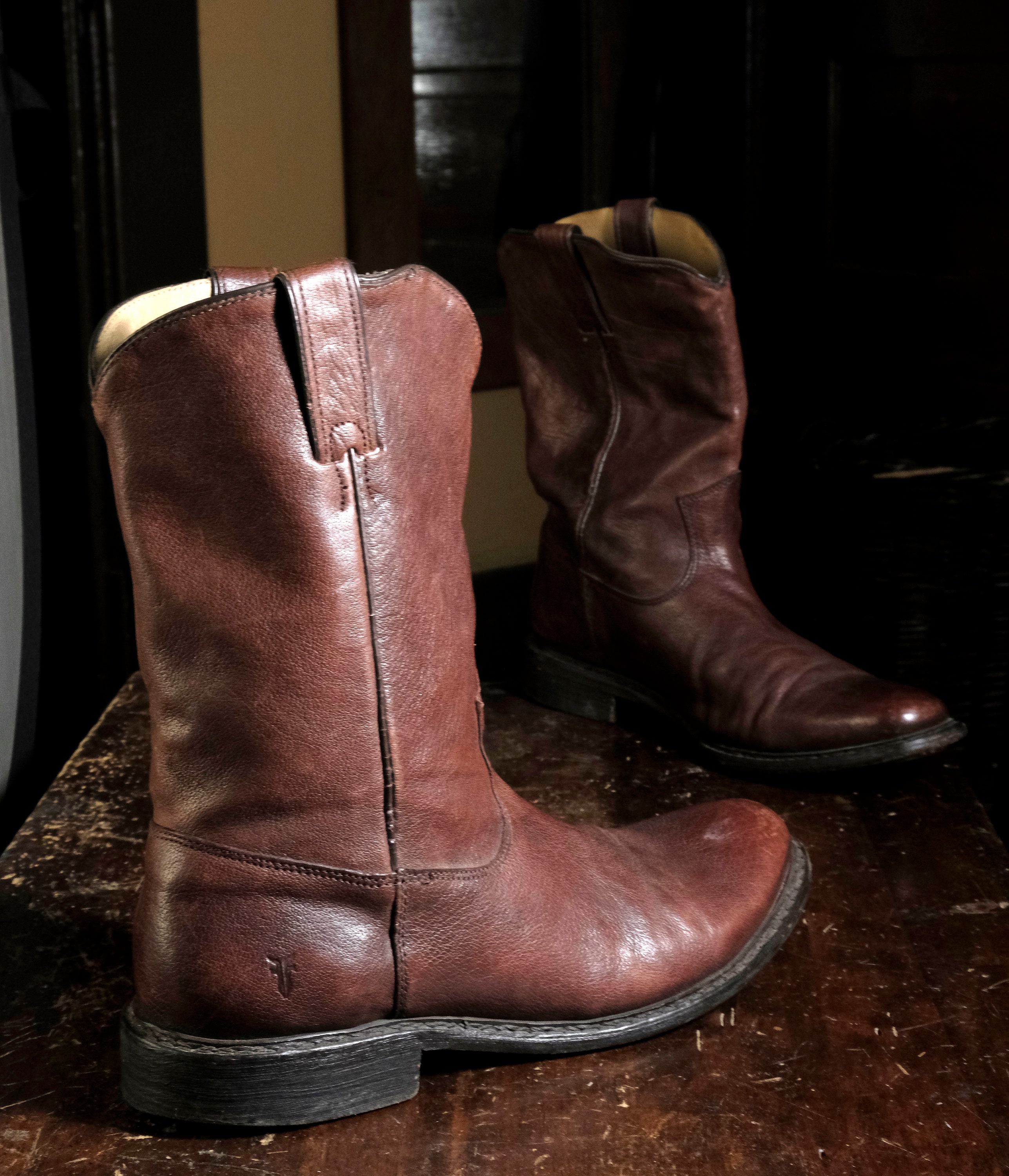 Vintage Frye Brown Ropers Marco Ropers 87982 Size 11D - Etsy