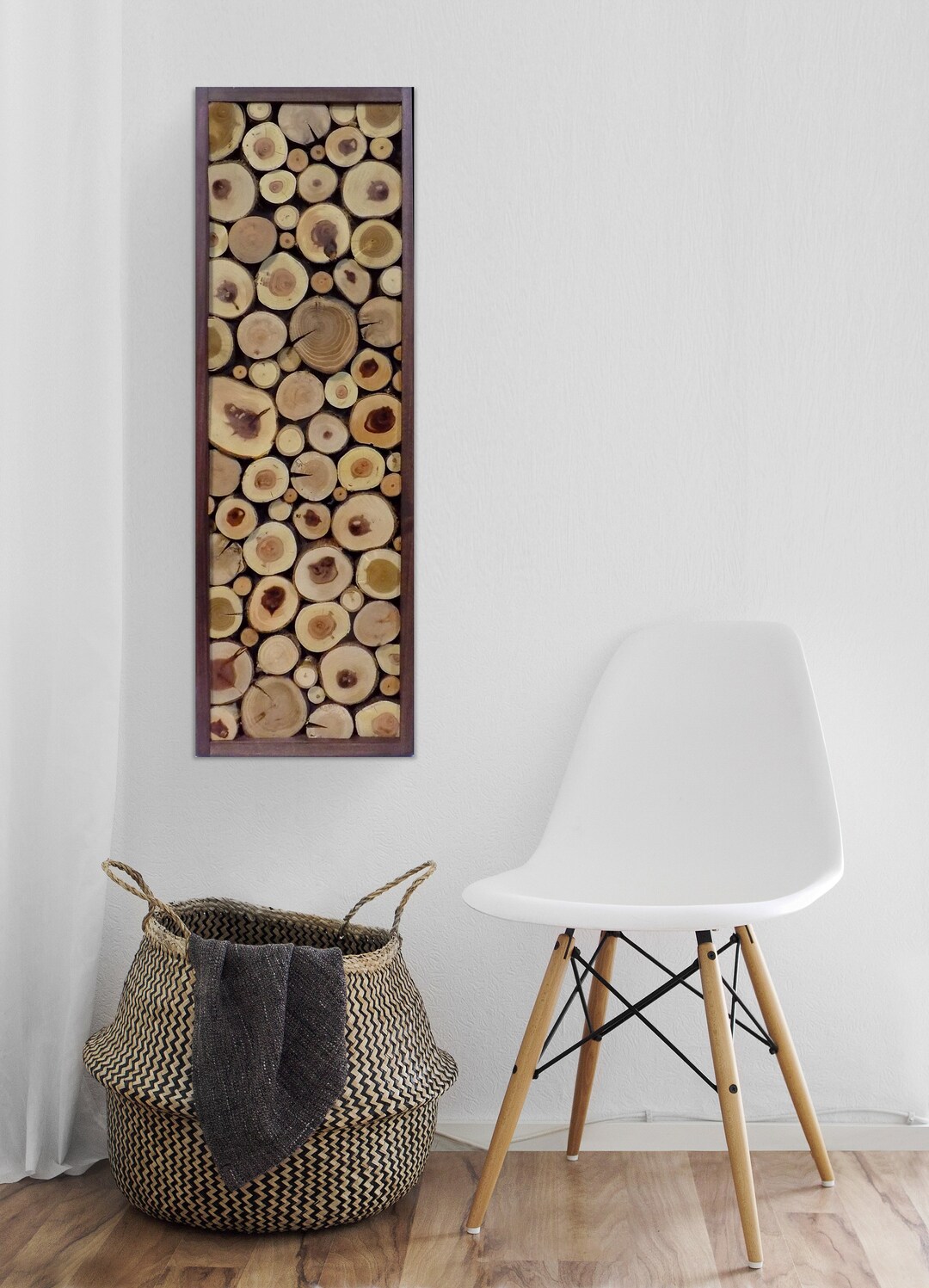 Reclaimed Wood Slice Wall Art: Custom Wood Decor - Etsy
