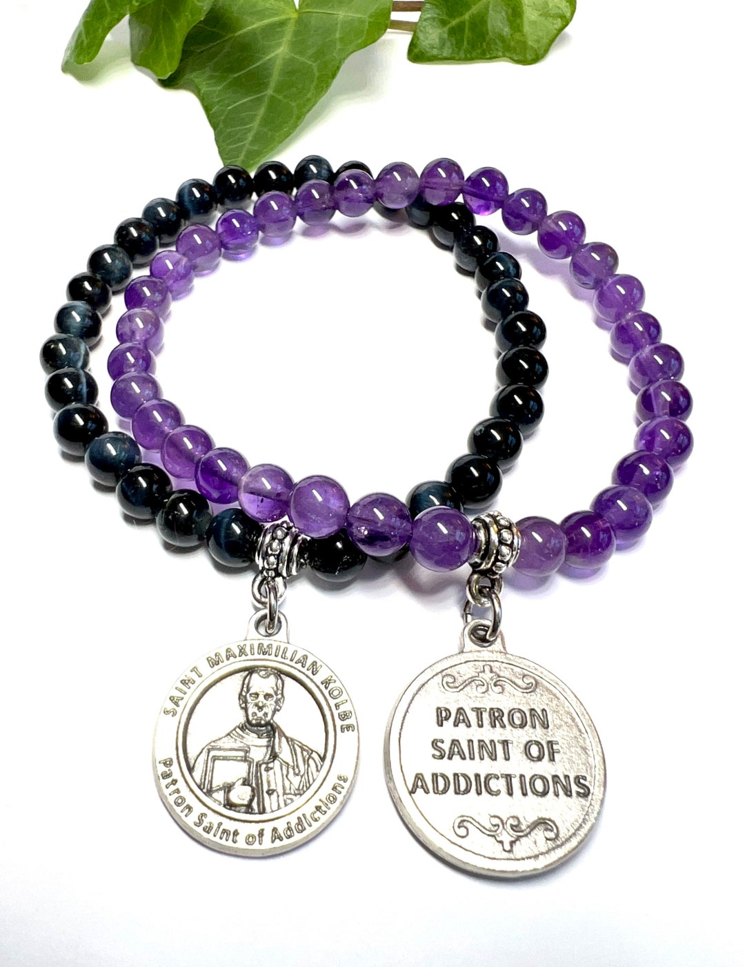 Addiction/alcoholism Bracelet - Saint Maximilian Kolbe Bracelet ...