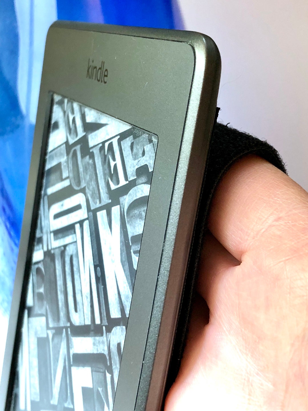 Kindle/small Tablet Grip - Tech Gift - Handhug Ereader Strap - Nook ...