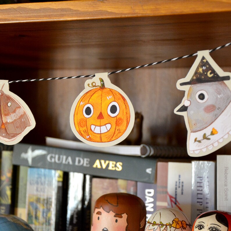 Printable Halloween Garland DIY Halloween Decoration - Etsy