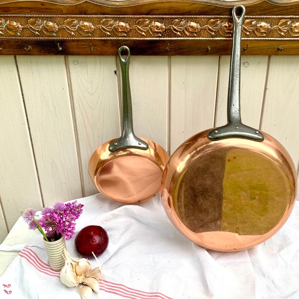French Copper Pans - Etsy