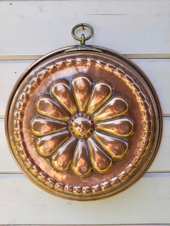 Beautiful Large French Copper Cake Mould Hanging Vintage - Etsy