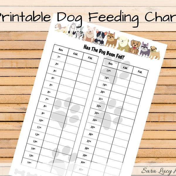 Feeding the Dog - Etsy