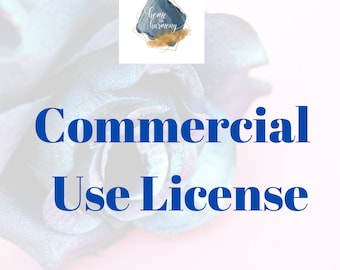 Commercial Use License - Etsy